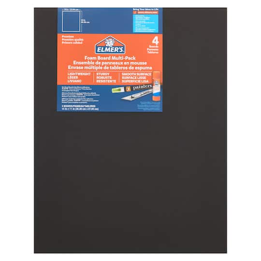 Elmer s Black Foam Boards 11 X 14 Foam Board Michaels elmer-s-black-foam-boards-11-x-14-foam-board-michaels